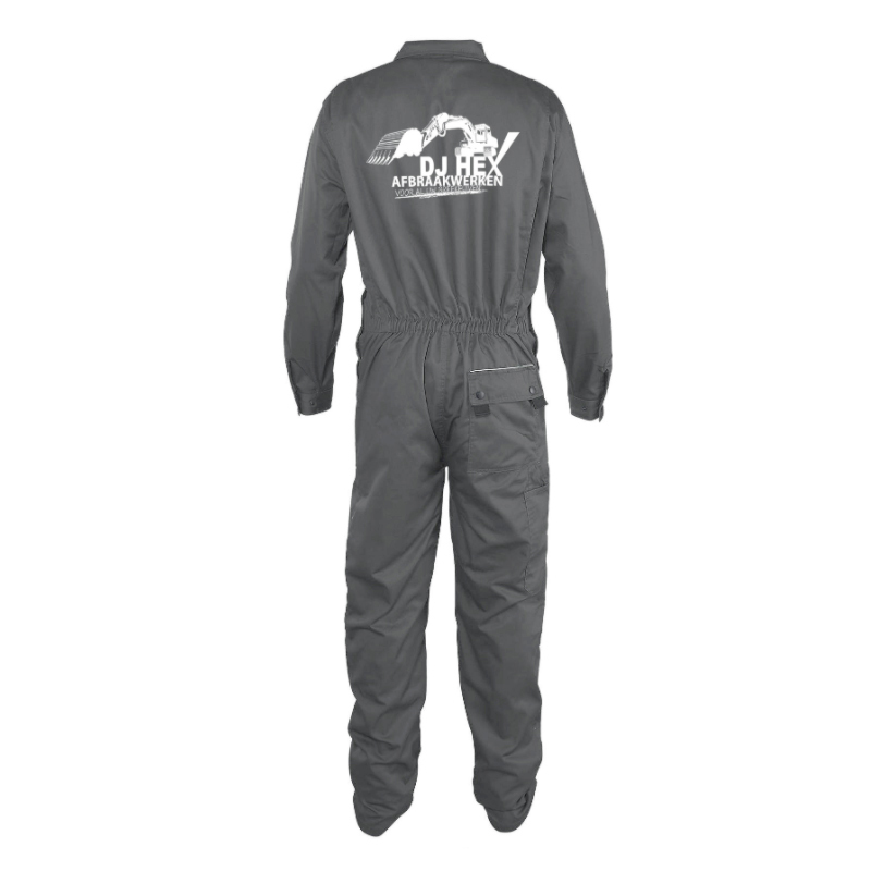 DJ Hex Overall (grijs) | McSnooze Shirts